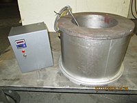 Babbitt Pot, 1000 degrees On Waage Electric, Inc.
